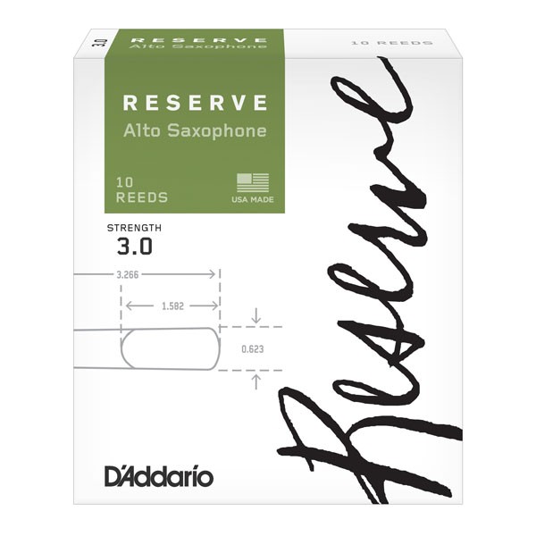 Rico Reserve Alto Saxophone reeds - Heritage Music UK