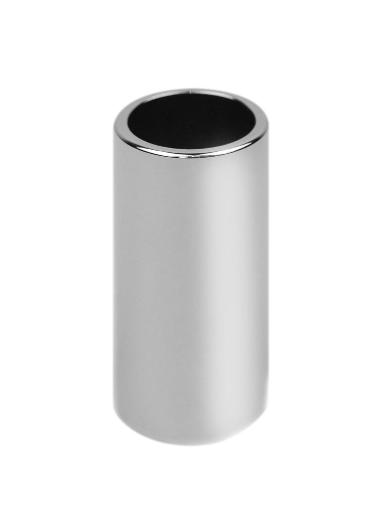 Chrome plated brass slide