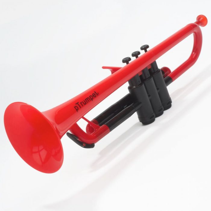 pTrumpet Red plastic trumpet - Heritage Music UK